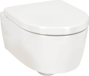 Geberit iCon Závěsné WC se sedátkem XS, 33 × 35,5 × 49 cm, bez splachovacího kruhu