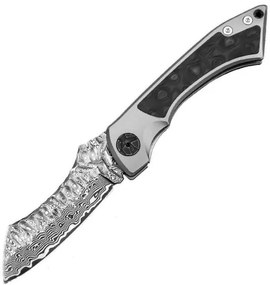 KnifeBoss damaškový zavírací nůž Raptor EDC VG-10