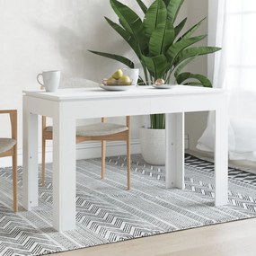 vidaXL Marketos Jídelní stůl bílý 120 x 60 x 76 cm kompozitní dřevo