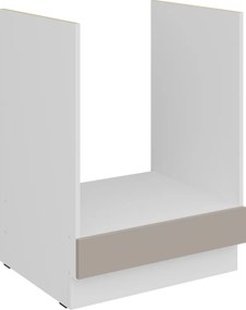 ARIA lb | dolní skříňka 60 D GAZ na vestavnou troubu | 60 cm | bílá/béžová