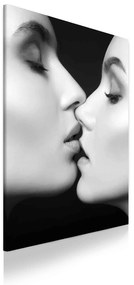 Malvis ® Obraz polibek ženy Velikost: 40x60 cm