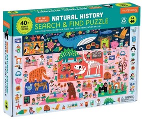 Mudpuppy Puzzle skládej a hledej "Přírodovědné muzeum" 64 dílů