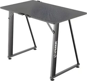 ULTRADESK ENTER V2 černá / Herní stůl / 100 x 60 x 75 cm / držák sluch