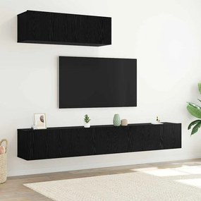 Sestava TV skříněk 3 ks Černý dub Kompozitní dřevo 3332502