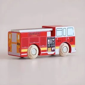 LE TOY VAN Dřevěné hasičské auto Quinn / od 2 let