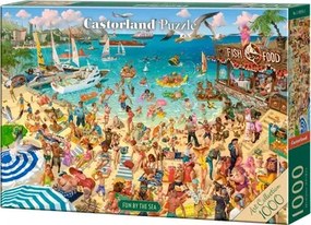Castorland 105151-2 Puzzle Art Collection: Zábava u moře / 1000 dílků
