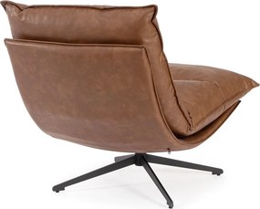 BIZZOTTO Otočné křeslo ALANEZ hnědé 0732249