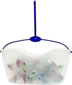MSV sada kolíčků na prádlo s košíkem ANTI-UV 24 ks / plast / 8,3 cm