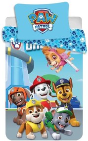 JERRY FABRICS Povlečení do postýlky Paw Patrol 201 Bavlna 100/135, 40/60 cm