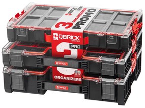 Sada boxů na drobné díly: Qbrick System PRO Organizer 300 + 200 + 100 MFI