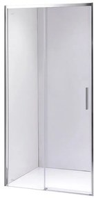 BPS-koupelny Posuvné sprchové dveře PD-NOCR HYD-5167 100 cm chrom/transparent pro instalaci do niky - bez vaničky