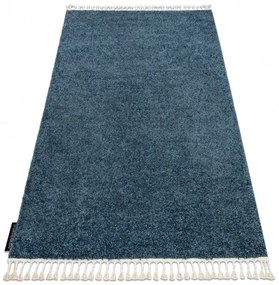 Dywany Łuszczów, Kusový koberec Berber 9000 blue, 80x150, modrá, ložnice