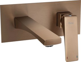 Rea, Podomítková vanová baterie PREMIUM REA Joe Brush Copper, REA-B4509