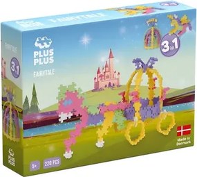 PLUS-PLUS Stavebnice Pastel 3v1 Pohádky / 220 dílků