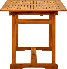 Zahradní jídelní stůl (120–170) x 80 x 75 cm masivní akácie 316568