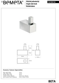 Bemeta Design BETA: Háček -
