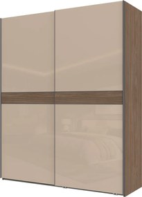 Šatní skříň s posuvnými dveřmi PK181/LF - 182 × 224 × 61 cm
