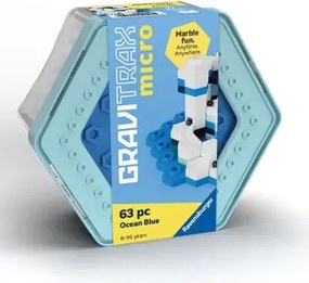 RAVENSBURGER Stavebnice GraviTrax Micro Startovní sada S modrá / 63 dí