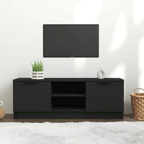 TV skříňka černá 102 x 35 x 36,5 cm kompozitní dřevo - Default Title