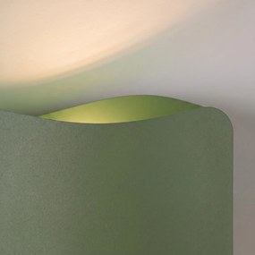 Sollux Lighting Nástěnné svítidlo TILA 30 olivově zelené