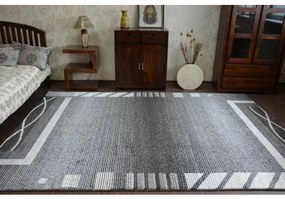 koberec SHADOW 8597 šedá velikost 140x190 cm | krásné koberce cz