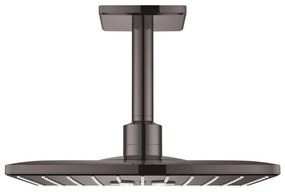 Grohe Rainshower SmartActive Cube - Hlavová sprcha 310, sprchové rameno 14 cm, 2 proudy, Hard Graphite 26481A00