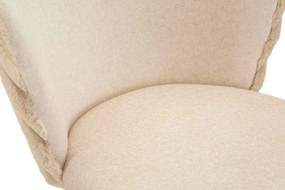 Designová barová židle Bechora II krémová