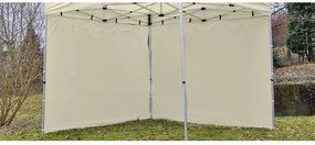 Garthen PROFI 426 Sada 2 bočních stěn pro zahradní stan 3 x 3 m - krémová