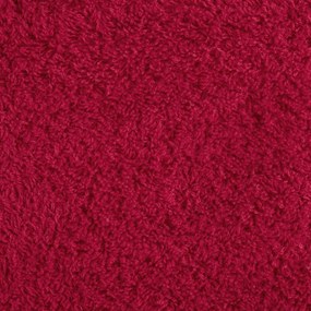 Premium ručníky SOLUND 10 ks červené 100 x 200 cm 600 g/m² 137415