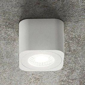 Hranaté LED svítidlo downlight Palmi v bílé barvě