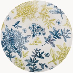 Sada porcelánových mělkých talířů Amaranta, 6 dílů