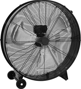 vidaXL Průmyslový bubnový ventilátor 77 cm 187,7 W černý [51454]