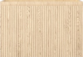 Mexen Rivel, koupelnová skříňka 70 cm, 1 zásuvka, drážkovaná, dub, 91A20-07047-1-BF81