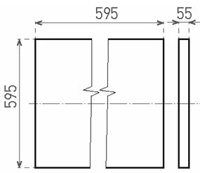 LED Přisazený panel ILLY LED/36W/230V