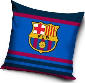 Velurový polštář FC Barcelona - Between Lines - 40 x 40 cm