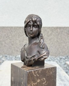 Bronzová busta -  Busta ženy