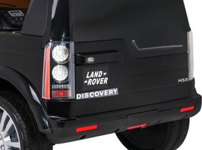 Ramiz Land Rover Discovery elektrické auto pro děti černé SUV + dálkové ovládání
