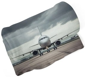 Sablio Deka Letadlo na ranveji - 150x120 cm