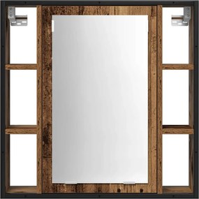 Sada koupelnového nábytku 2 ks Hnědá 60 x 30 x 60 cm 3332499