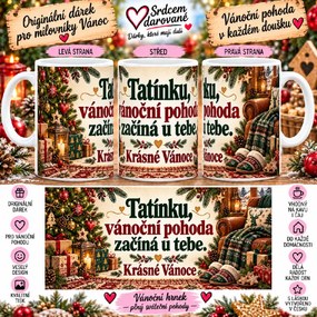 Vánoční hrnek pro tatínka – 300 ml