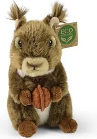 Rappa Plyšová veverka s oříškem 17 cm / ECO-FRIENDLY / od 0 let