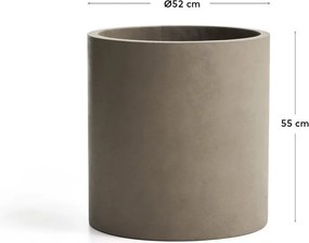 Betonový obal na květináč ø 52 cm Aiguablava – Kave Home
