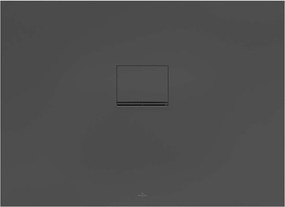 Villeroy & Boch Squaro Infinity - Sprchová vanička, 110x80 cm, Antracit UDQ1180SQI2IV-1S