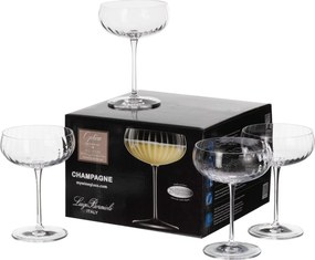 Sklenice na šampaňské Ottico 4ks 300ml