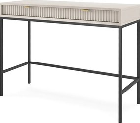 Toaletka NOVA kc T104 | se zásuvkami | 104 cm | kašmír/černá