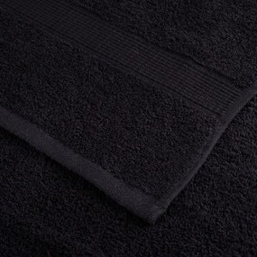 Premium ručníky SOLUND 2 ks černé 70 x 140 cm 600 g/m² 137428