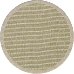 Ayyildiz, Kusový koberec Giza 1410 Green kruh, 200x200 (průměr) kruh, zelená, chodba / předsíň