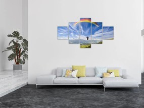 Obraz - Paragliding (125x70 cm)