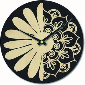 Dřevěné hodiny na zeď l SENTOP PR0374 MDF-playwood
