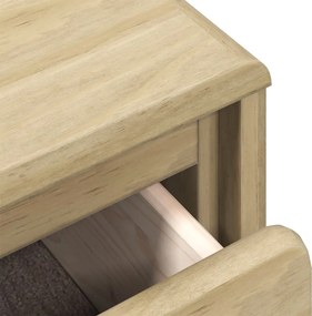 vidaXL Noční stolek SAUDA 44 x 35 x 56 cm masivní borové dřevo [377594]